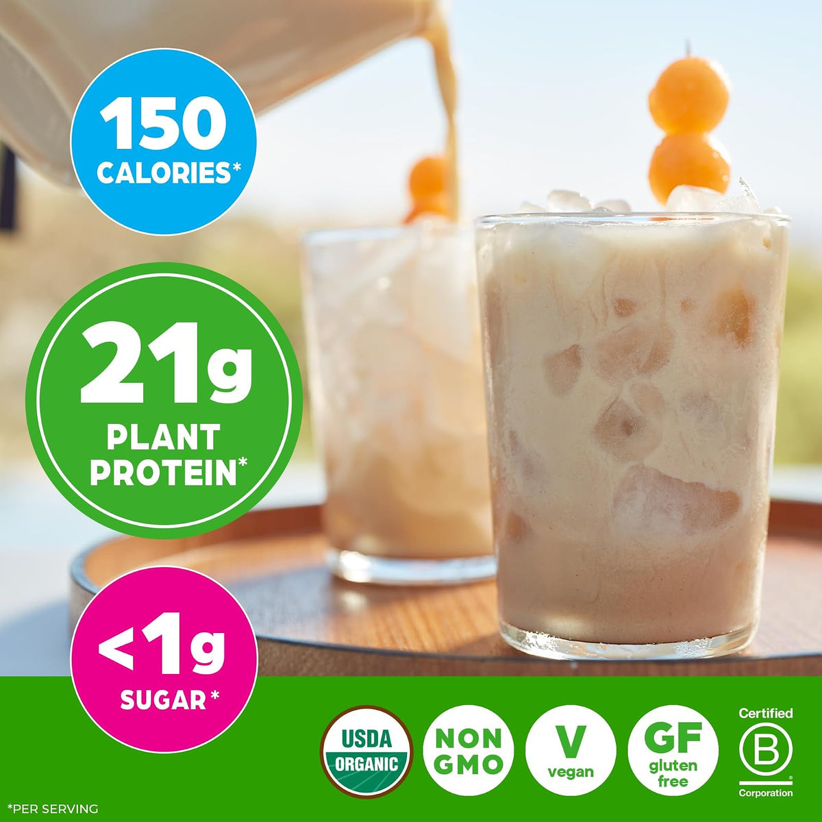 vegan protein powder ideal for meal replacement