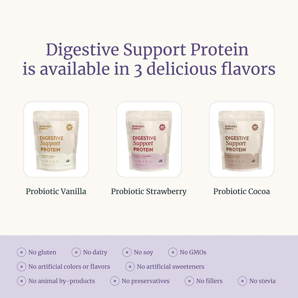vegan protein powder with digestive benefits