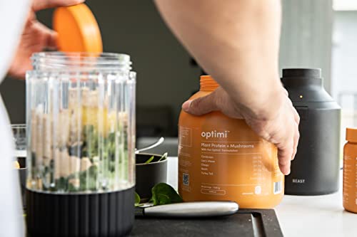 vegan protein powder with mushrooms
