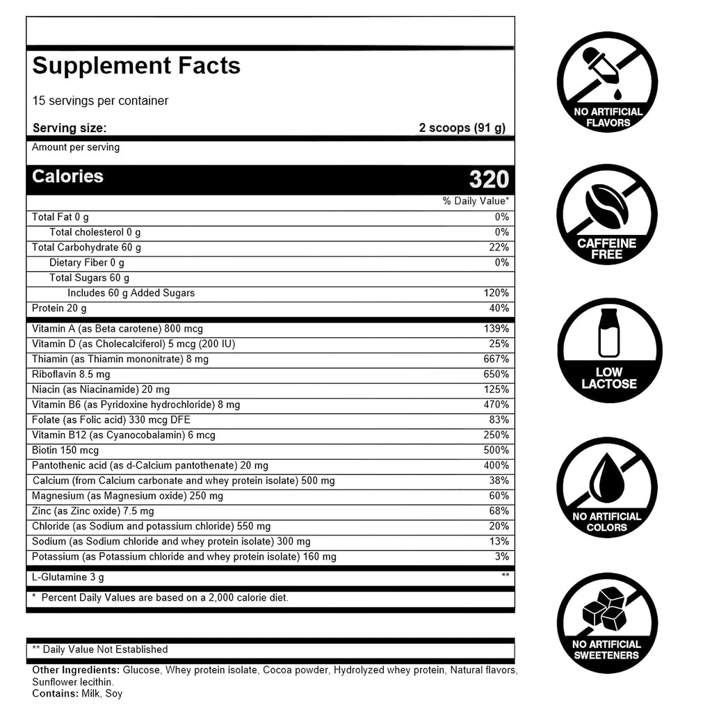 vegan protein recovery beverage