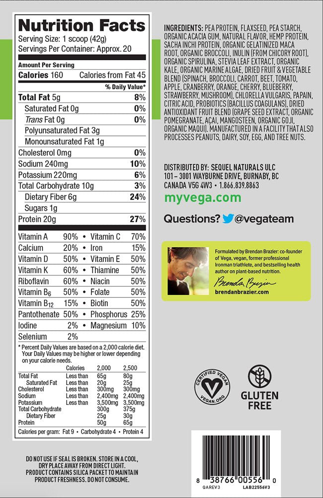 vegan protein shake for energy