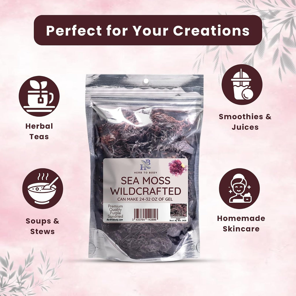vegan protein source purple sea moss