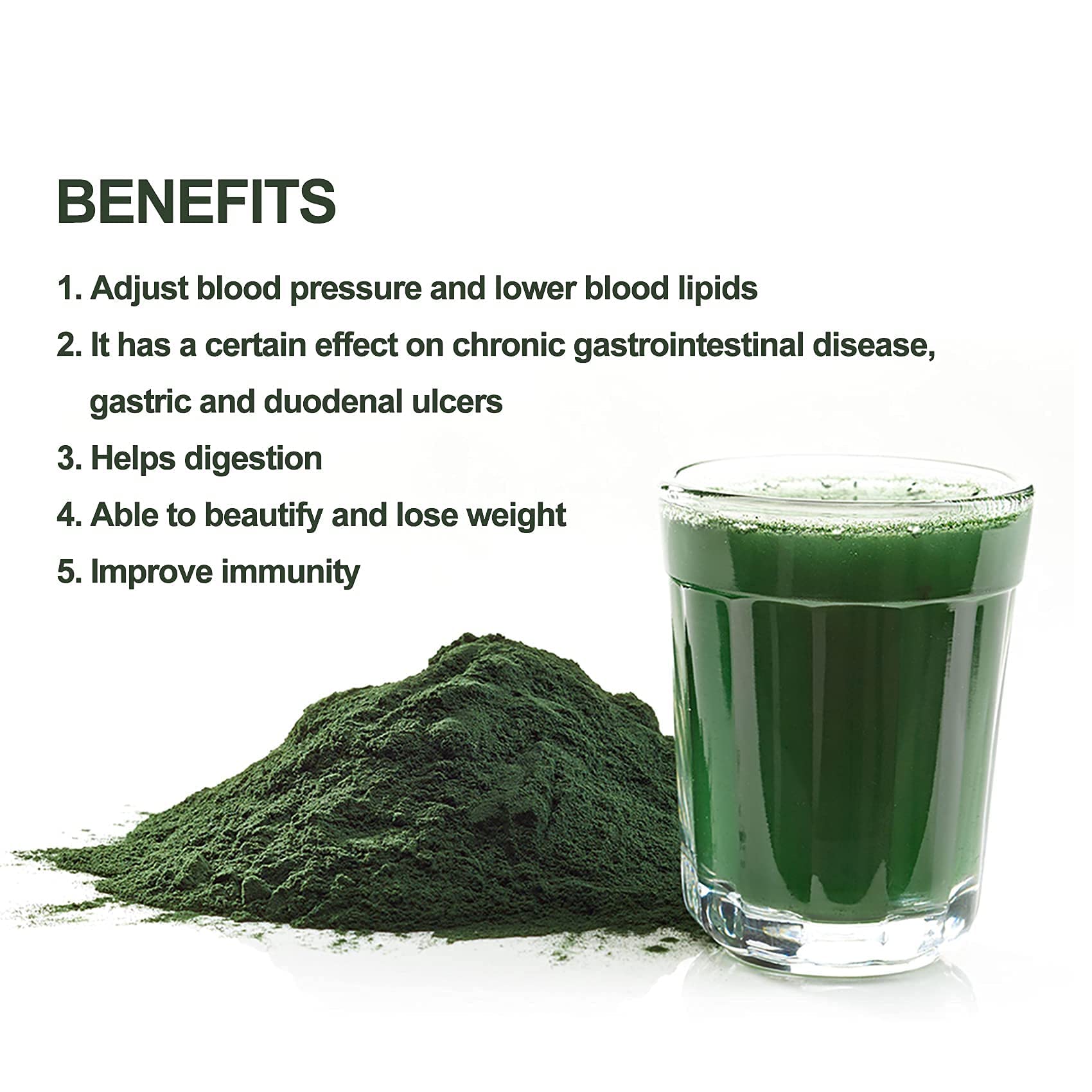 vegan protein spirulina powder source