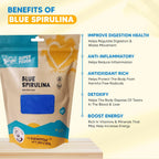 Vegan protein spirulina powder