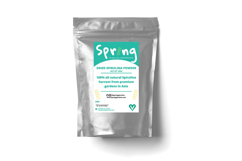 vegan protein spirulina supplement