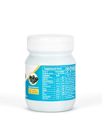 Vegan protein spirulina tablets