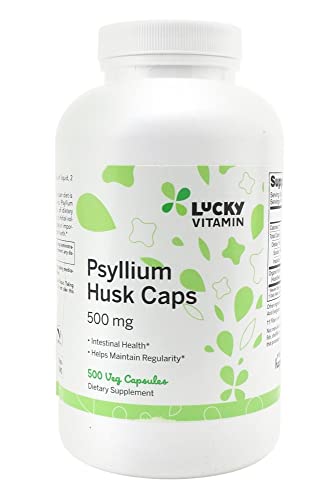 Vegan psyllium capsules for gut health