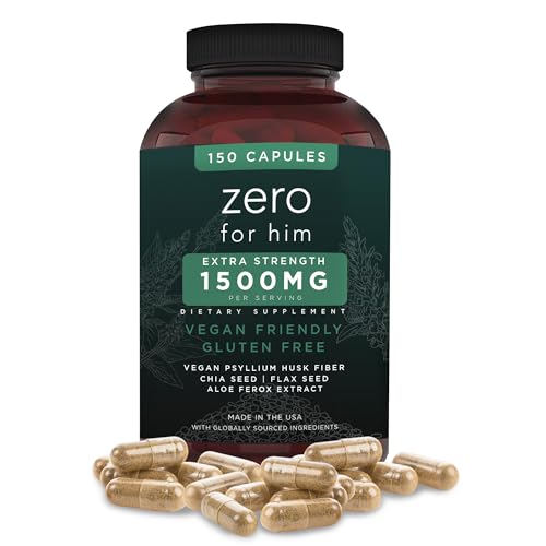 vegan psyllium husk capsules for men
