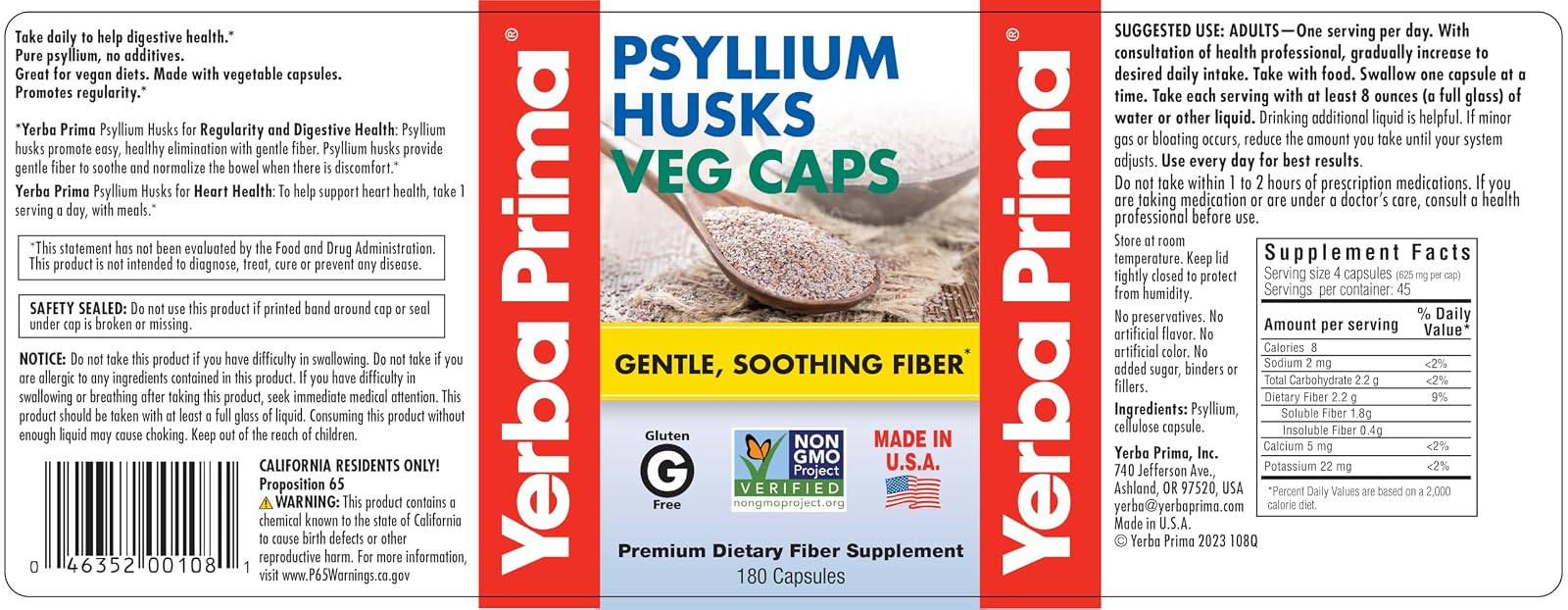 vegan psyllium husk capsules for wellness