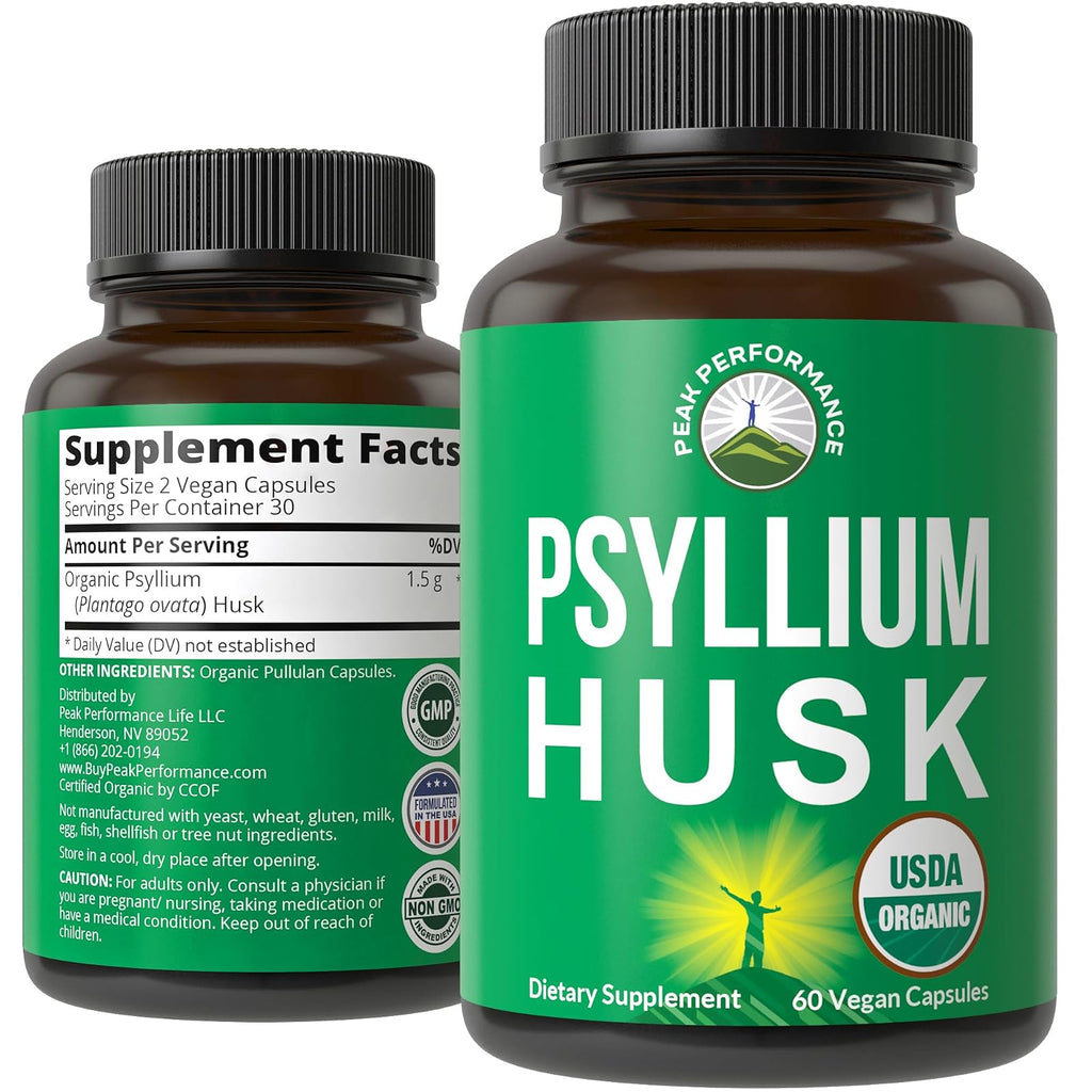 vegan psyllium husk capsules