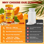 Vegan pumpkin seed oil gummy vitamins