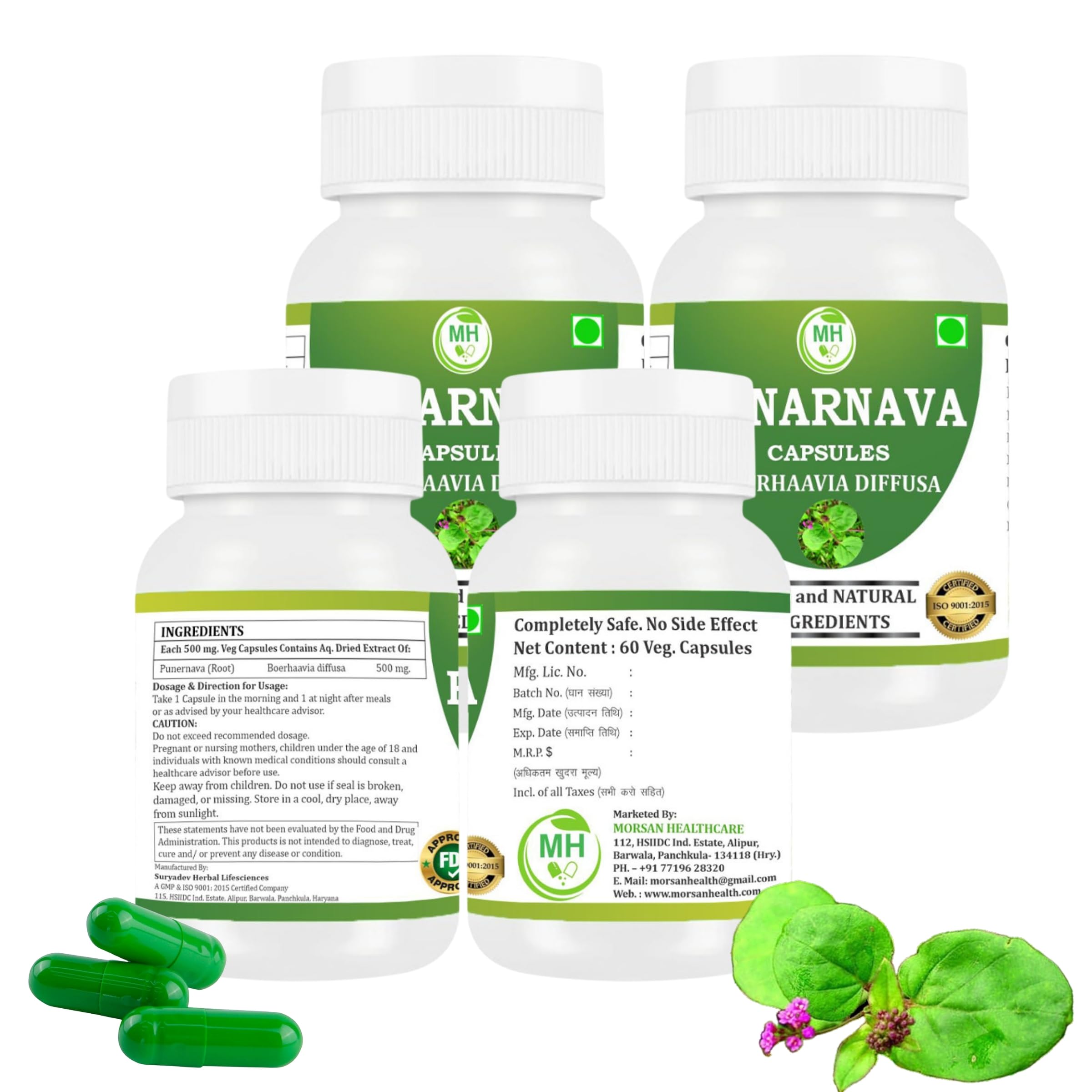 vegan punarnava capsules for detox