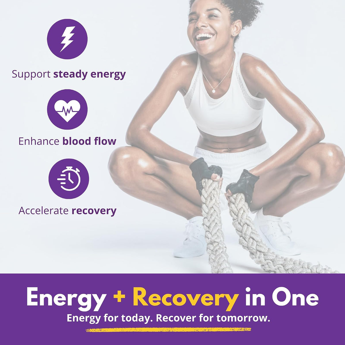 vegan purple superfood energy mix