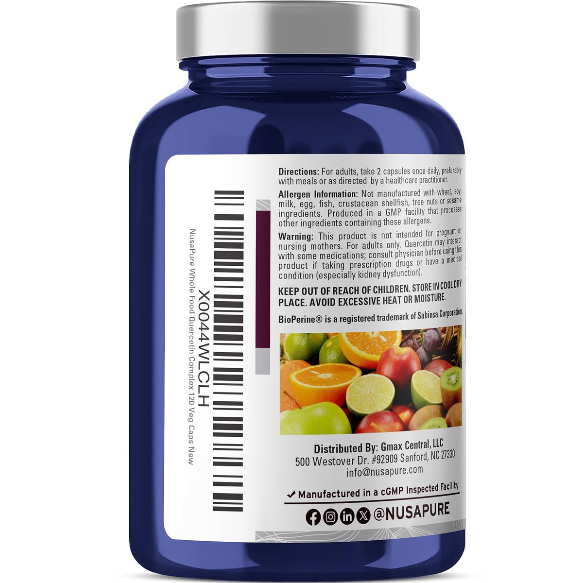 vegan quercetin supplement for wellness
