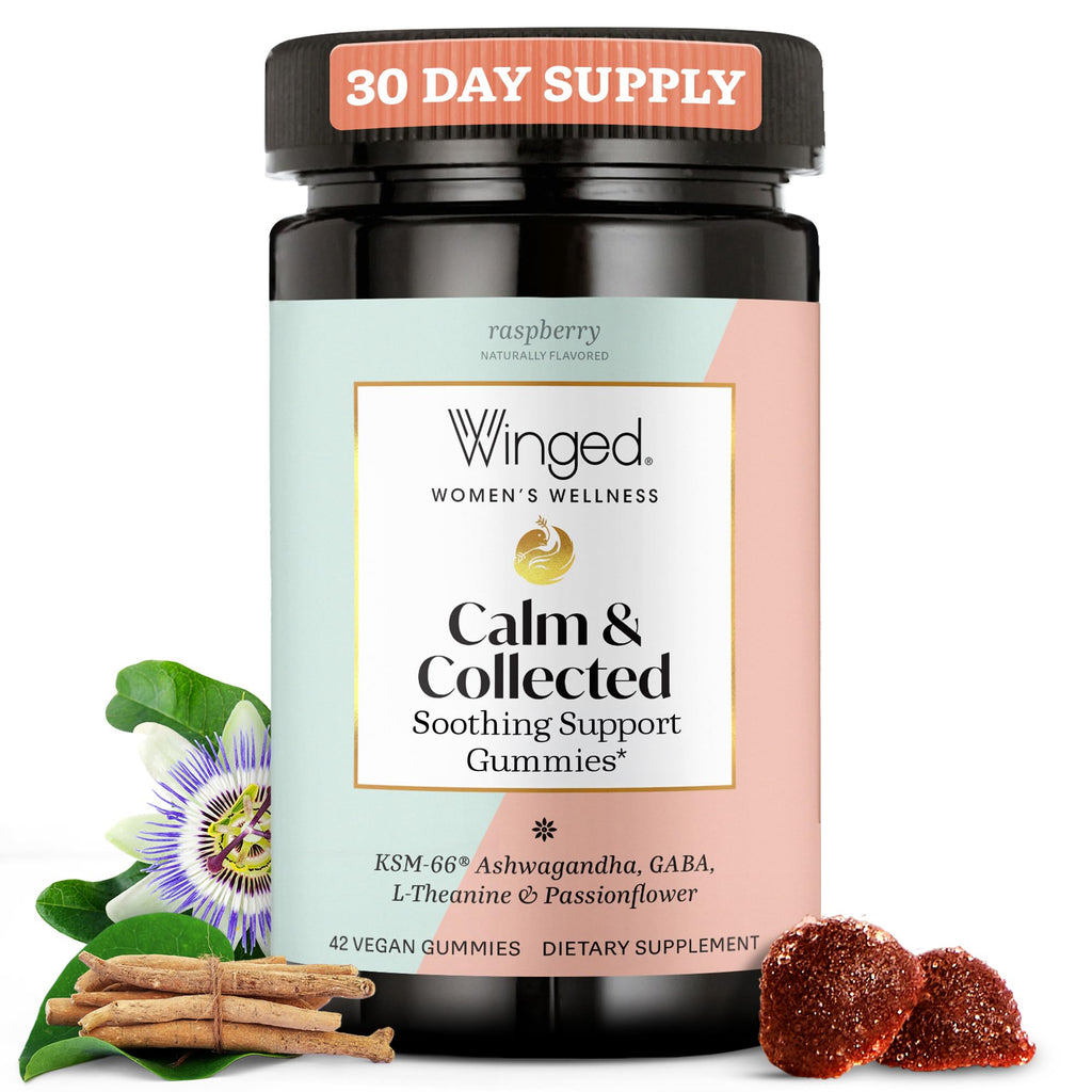Vegan raspberry ashwagandha gummies