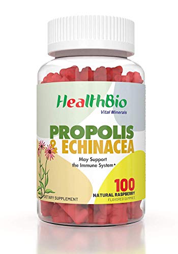 Vegan raspberry echinacea chewable supplement