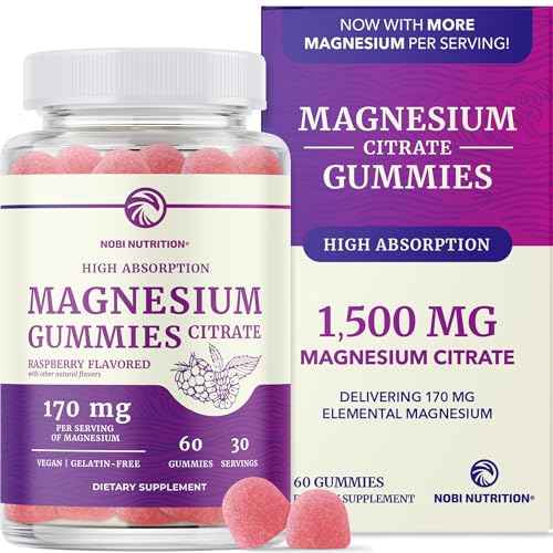 vegan raspberry magnesium citrate supplement
