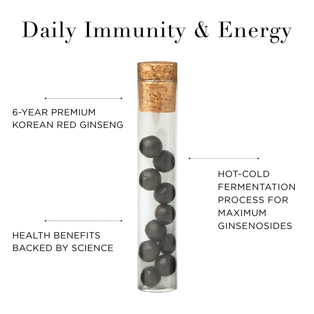 vegan red ginseng for immunity