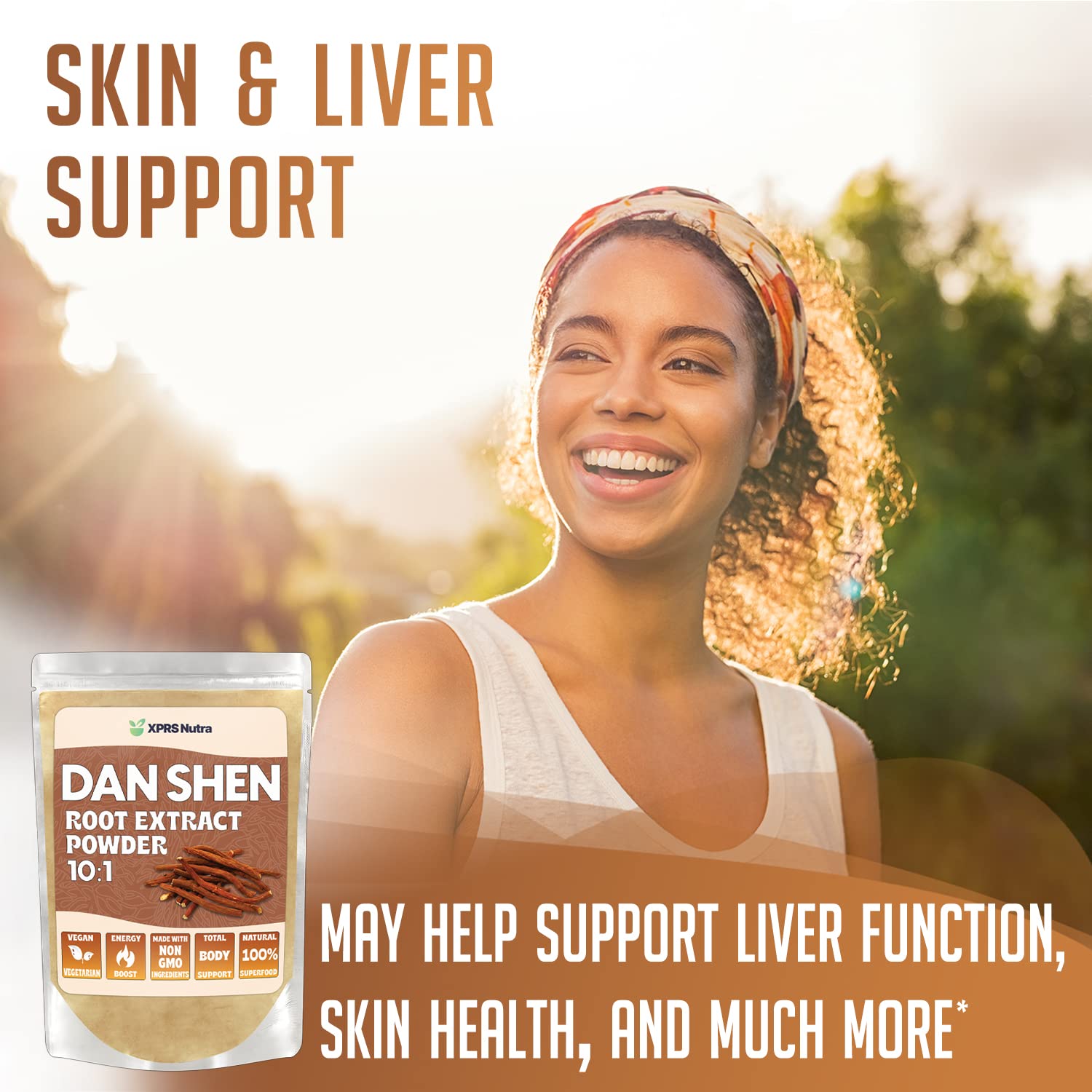 vegan red sage health supplement