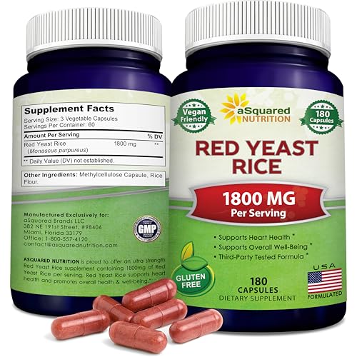 vegan red yeast rice capsules