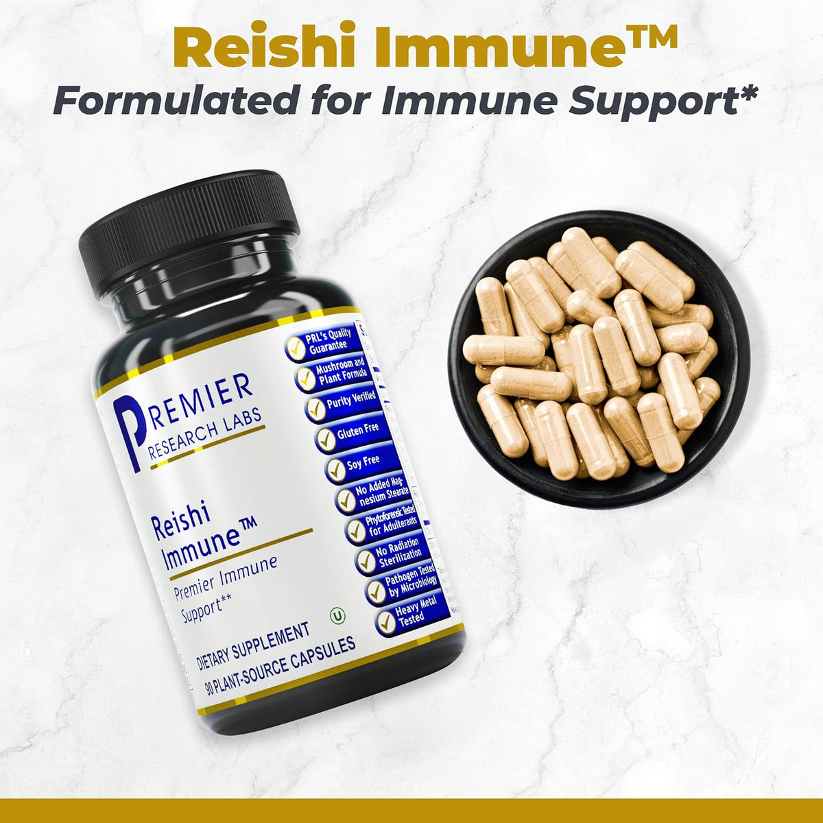 vegan reishi capsules for stress relief