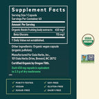 vegan reishi mushroom dietary supplement