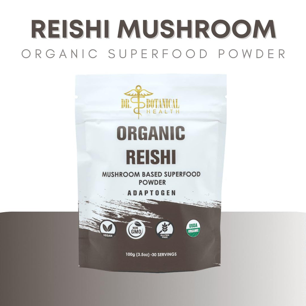 vegan reishi mushroom health boost
