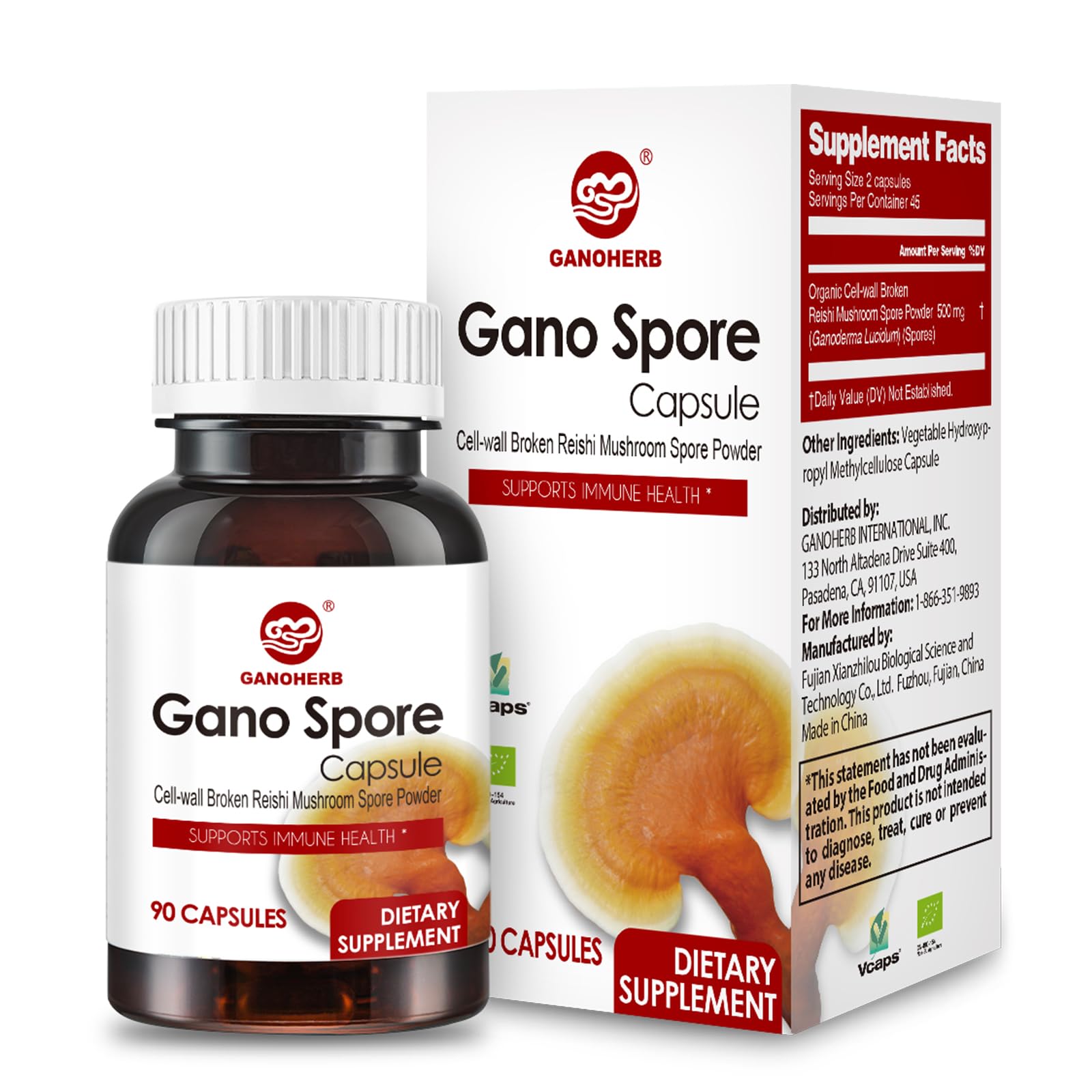 vegan reishi mushrooms for health