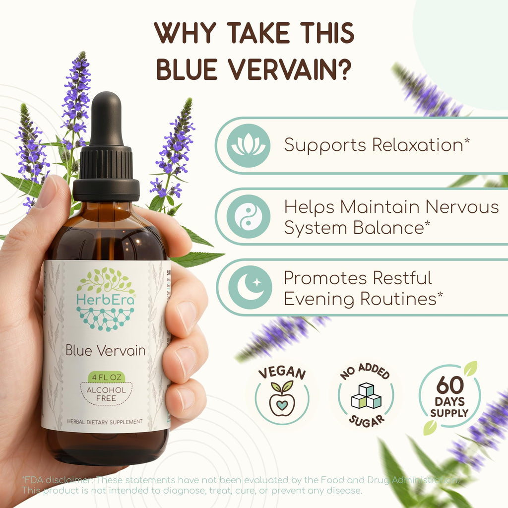 Vegan relaxation herbal supplement