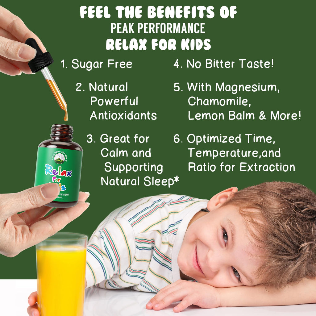 vegan relaxation supplement for children