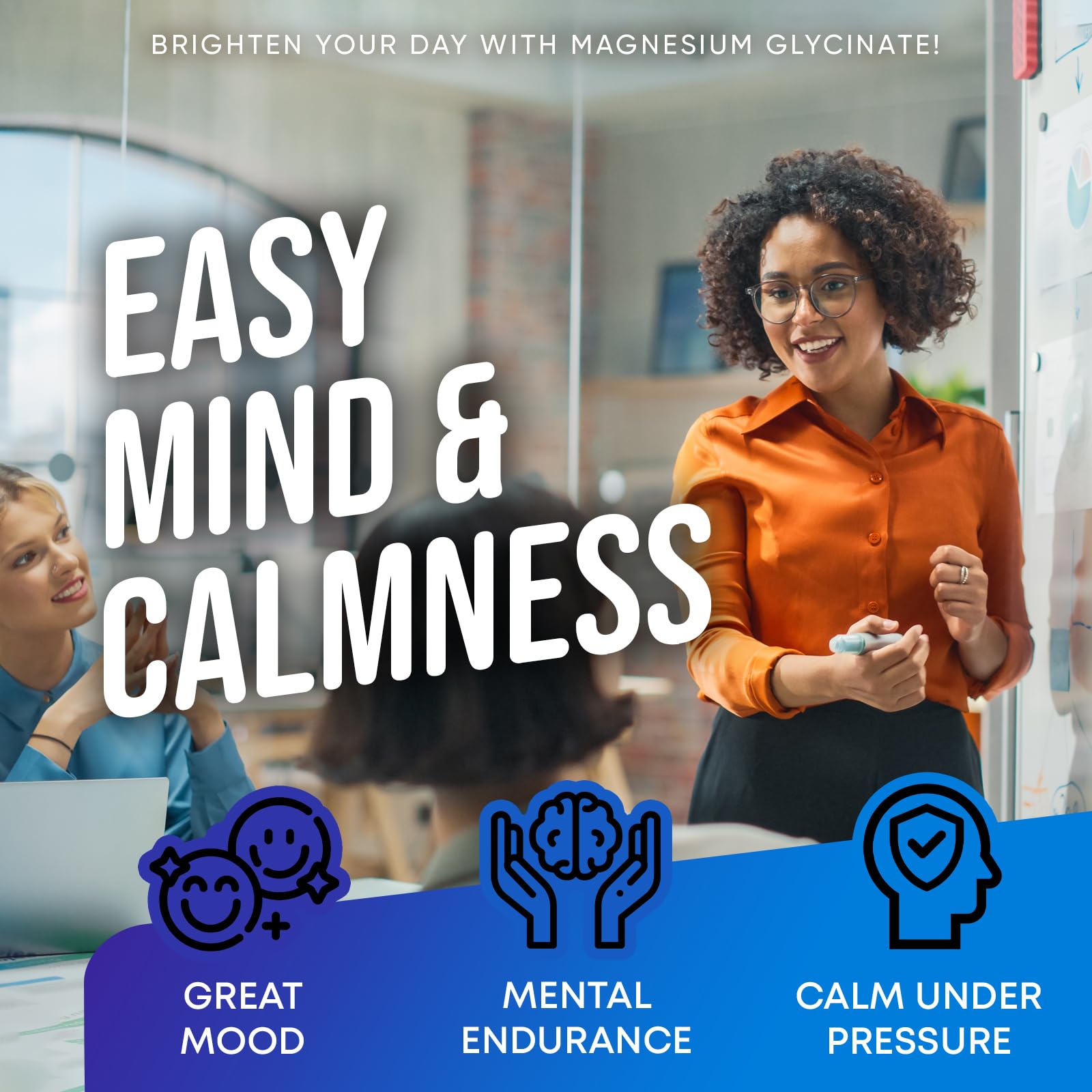 Vegan relaxation supplement with manganese