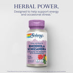 vegan rhodiola capsules for wellness