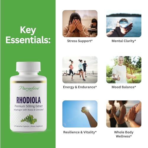 vegan rhodiola extract for vitality