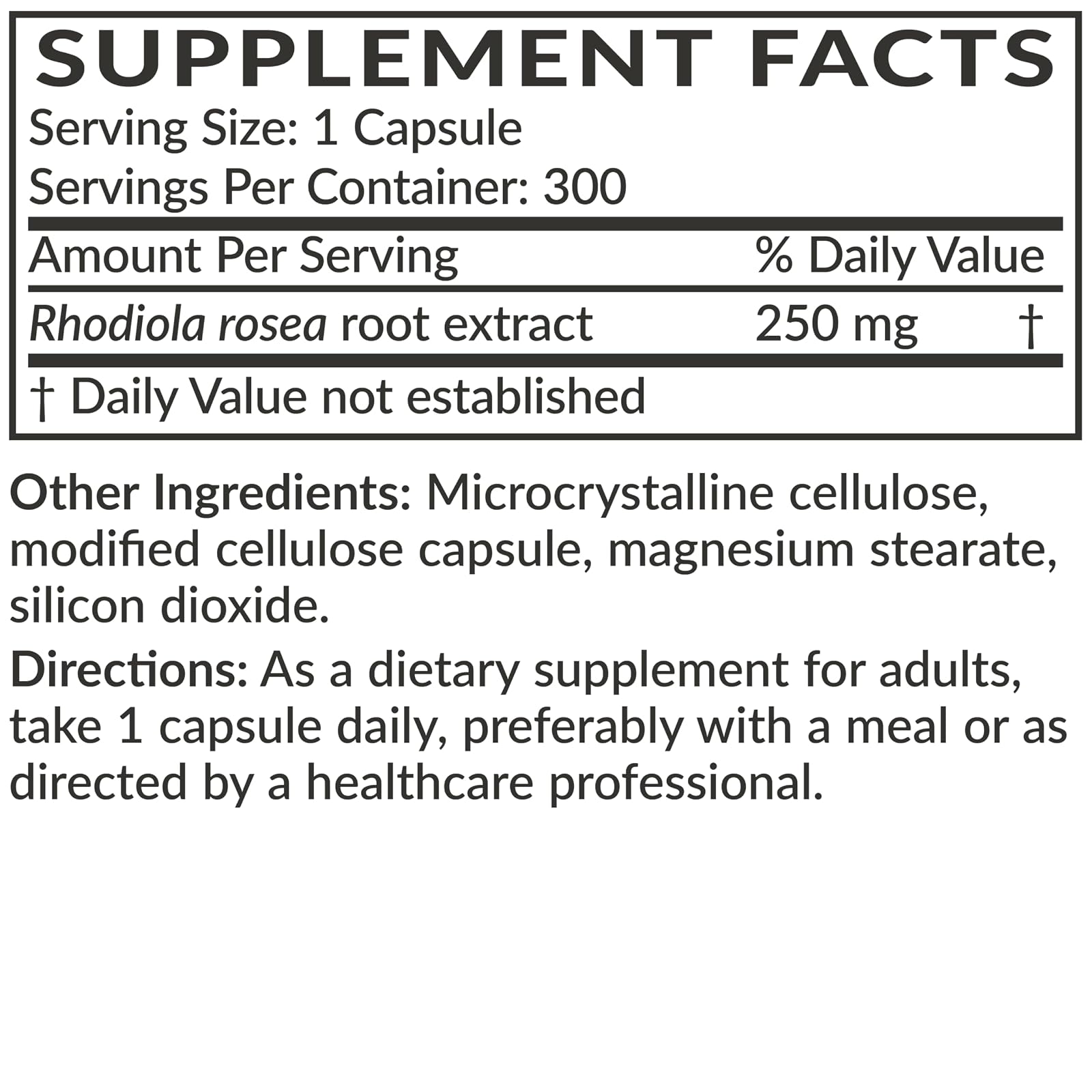 vegan rhodiola powder for daily wellness