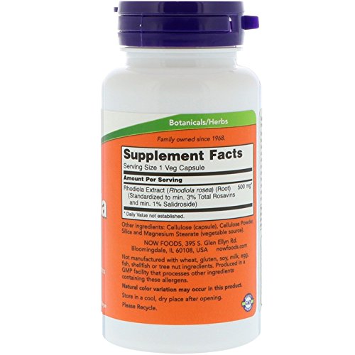 vegan Rhodiola supplement for wellness