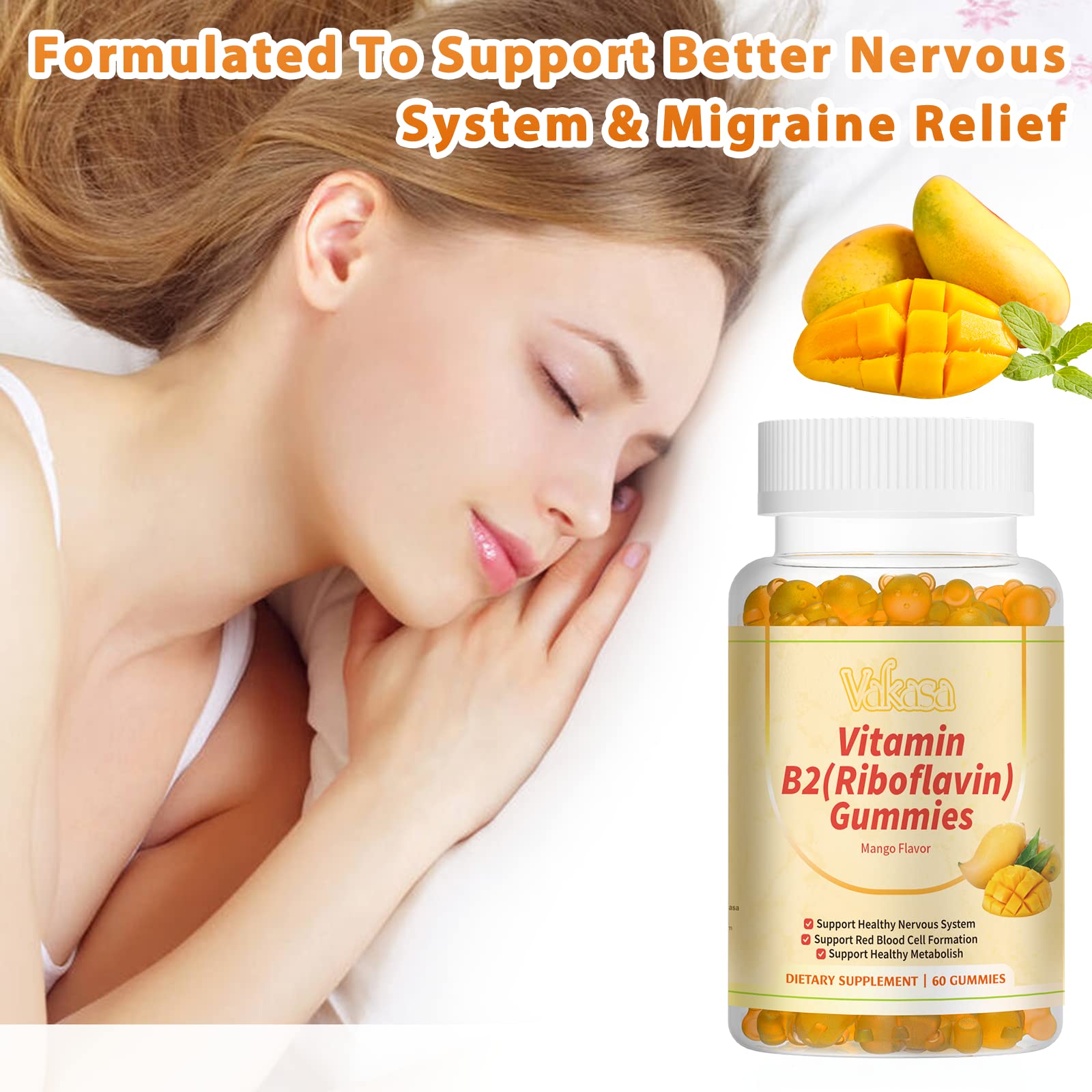 Vegan riboflavin gummies for wellness