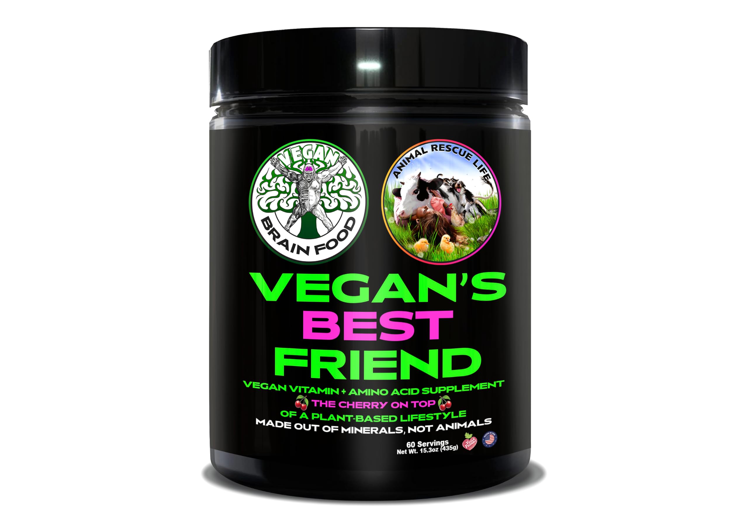 Vegan's blended vitamin for energy