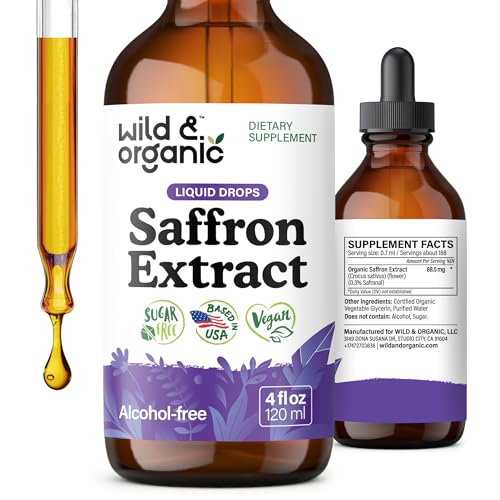 vegan saffron tincture for mood support