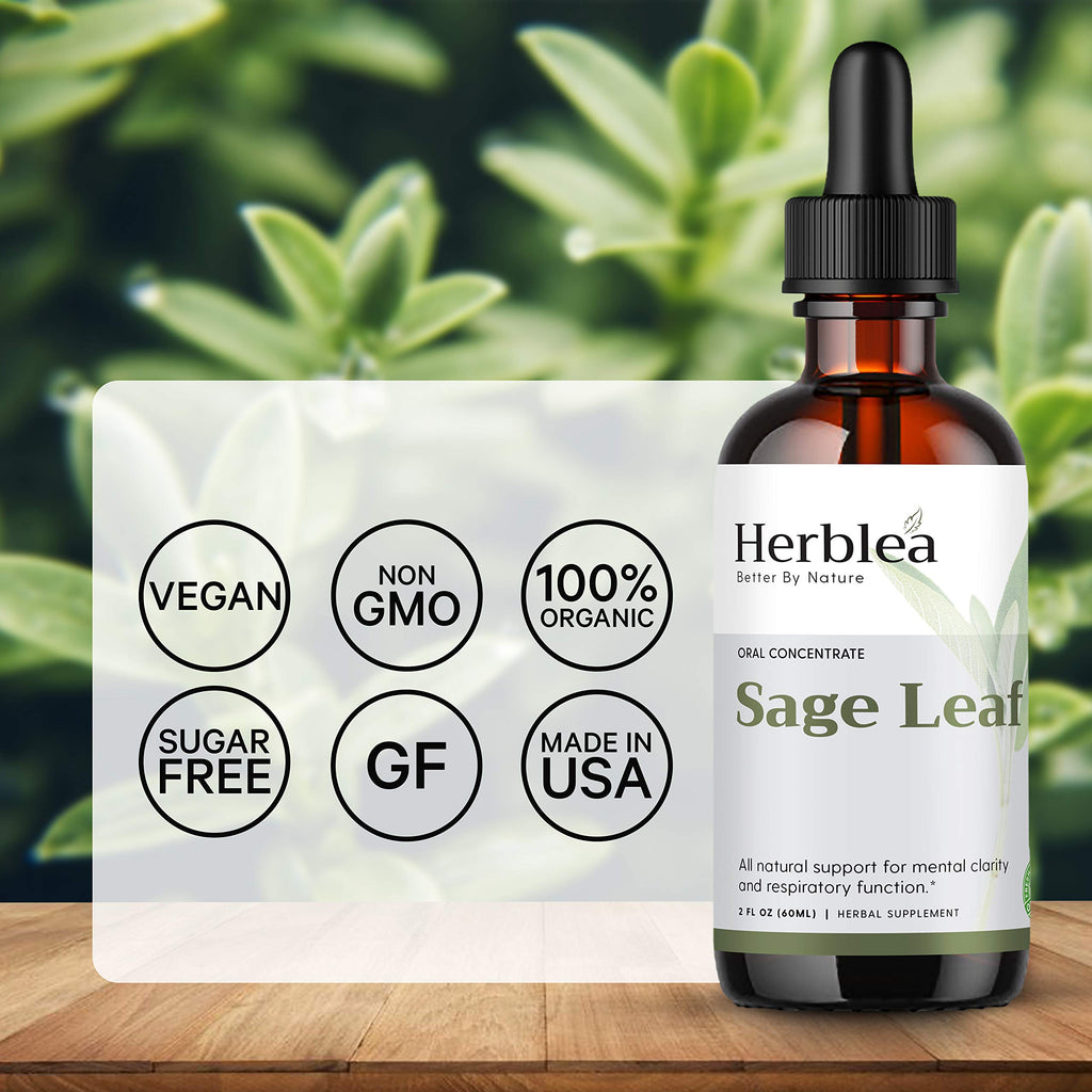 vegan sage leaf extract features