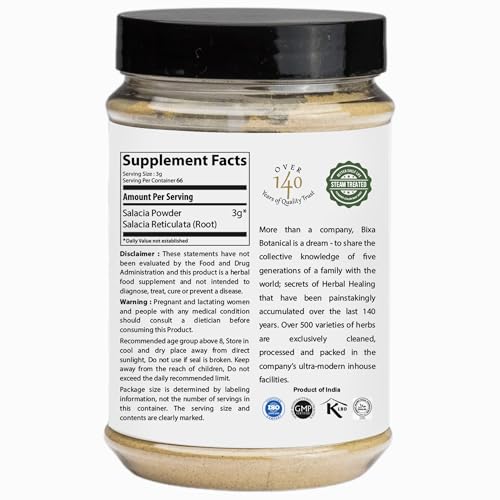 vegan Salacia root powder for health