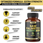 vegan saw palmetto capsules for men