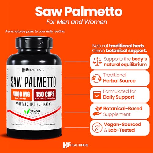 vegan saw palmetto capsules for men