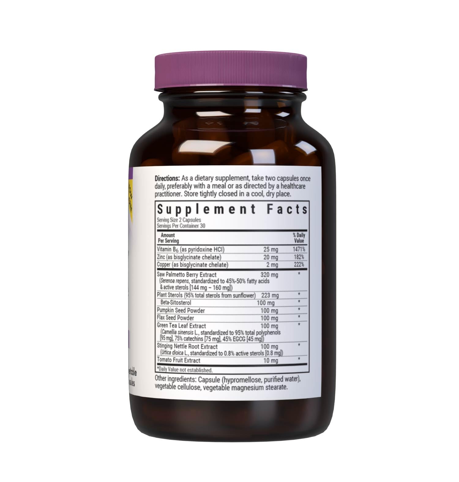 vegan saw palmetto for men's health