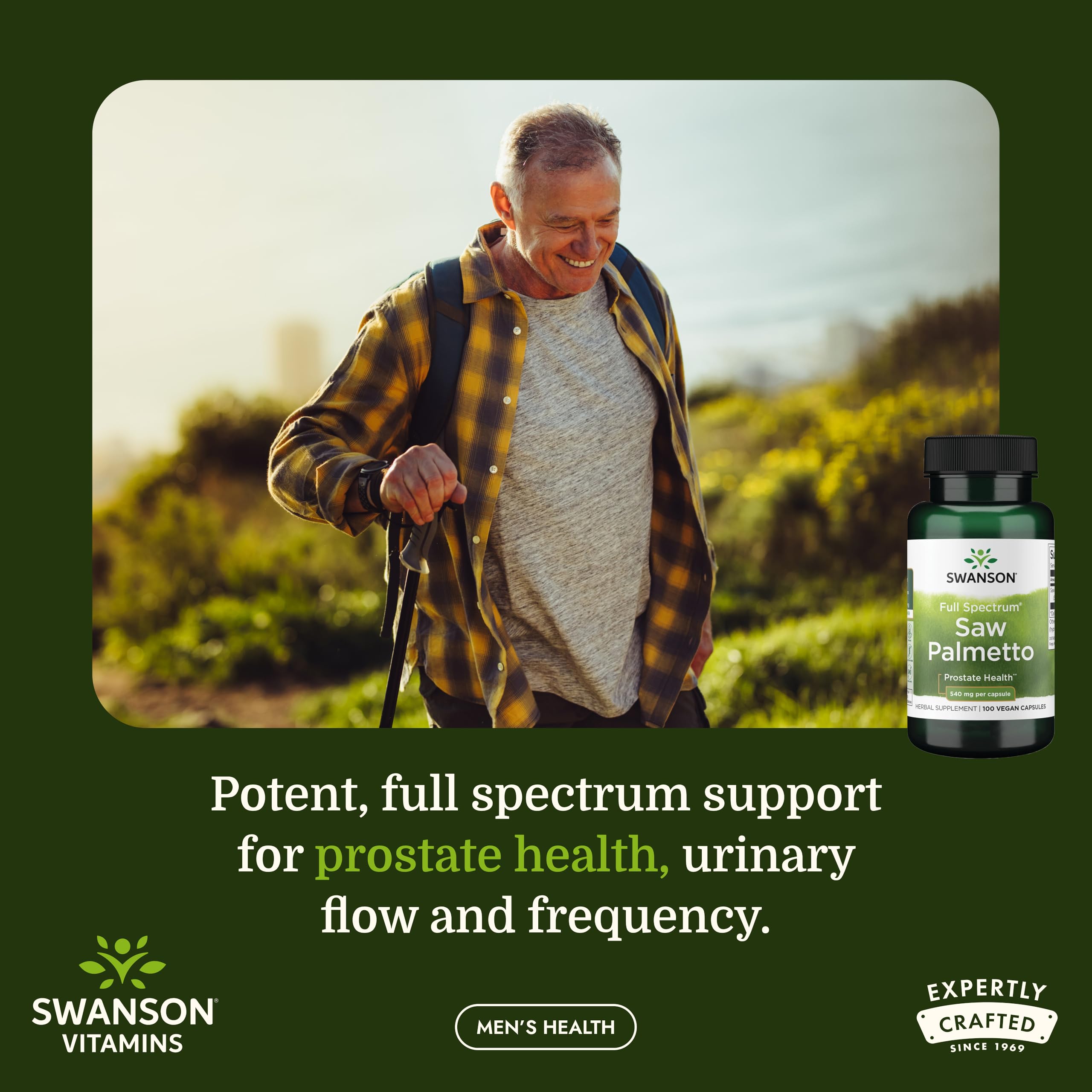 vegan saw palmetto for prostate support