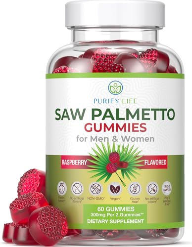 vegan saw palmetto gummies for hair