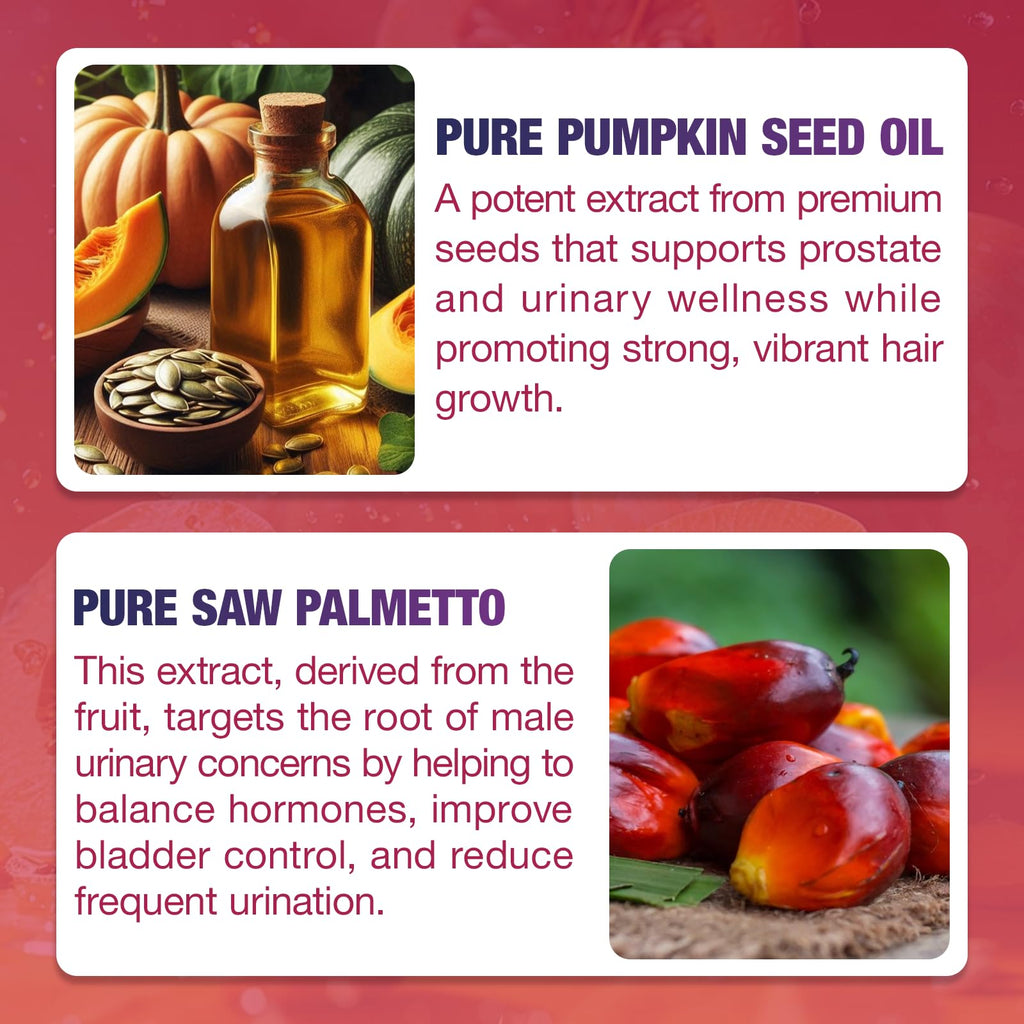Vegan saw palmetto gummies
