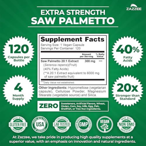 vegan saw palmetto supplement benefits