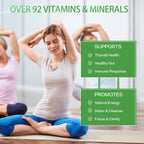 Vegan sea moss capsules for energy