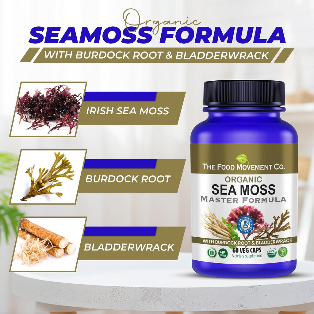 Vegan sea moss for wellness