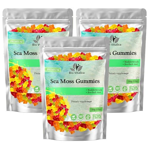 vegan sea moss gummies benefits
